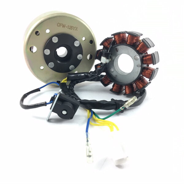 Lichtmaschine komplett ZN125 125cc - 12 Spulen