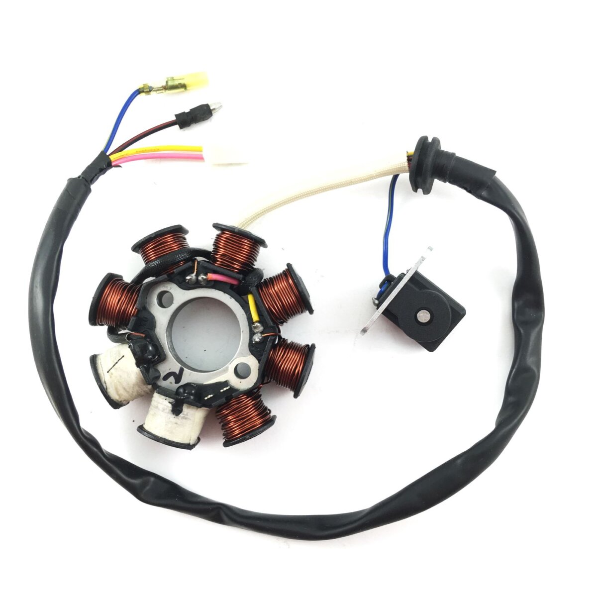 GY6 Jack Fox Retro Star 50 Stromgenerator 50ccm 4Takt Motor Roller ...