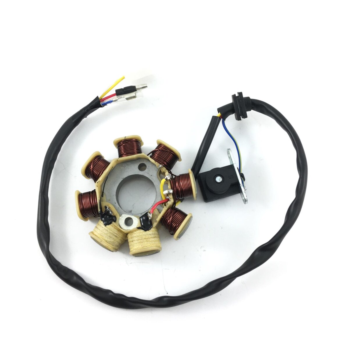 GY6 Jack Fox Retro Star 50 Stromgenerator 50ccm 4Takt Motor Roller St ...